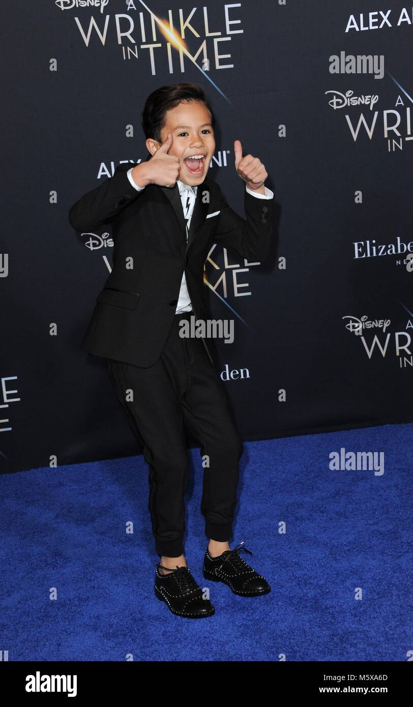 Los Angeles, CA, USA. 26th Feb, 2018. Deric McCabe at arrivals for A ...