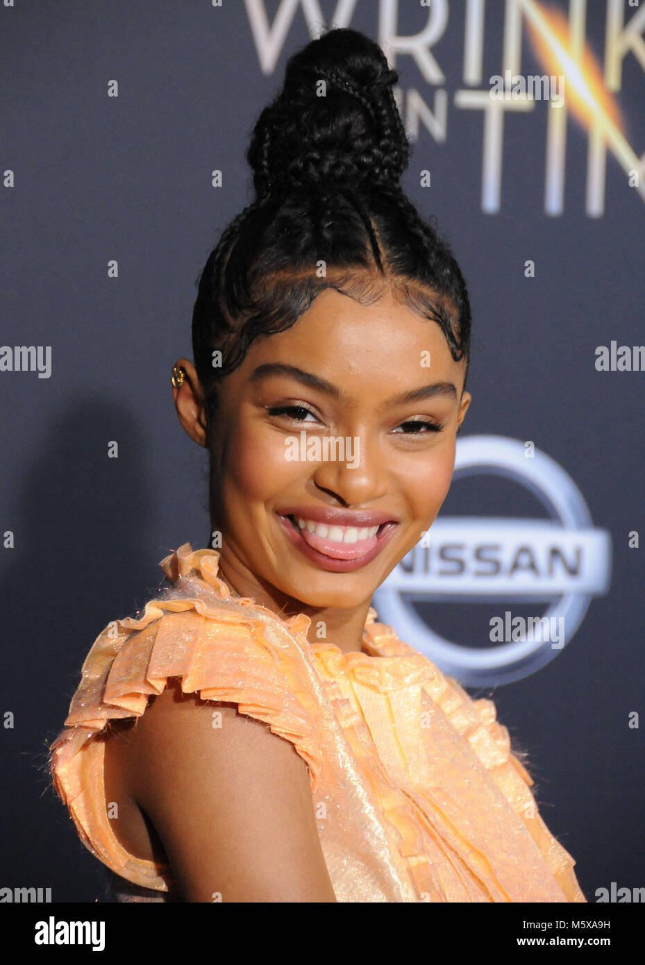 Los Angeles, USA. 26th Feb, 2018. Actress Yara Shahidi attends the ...