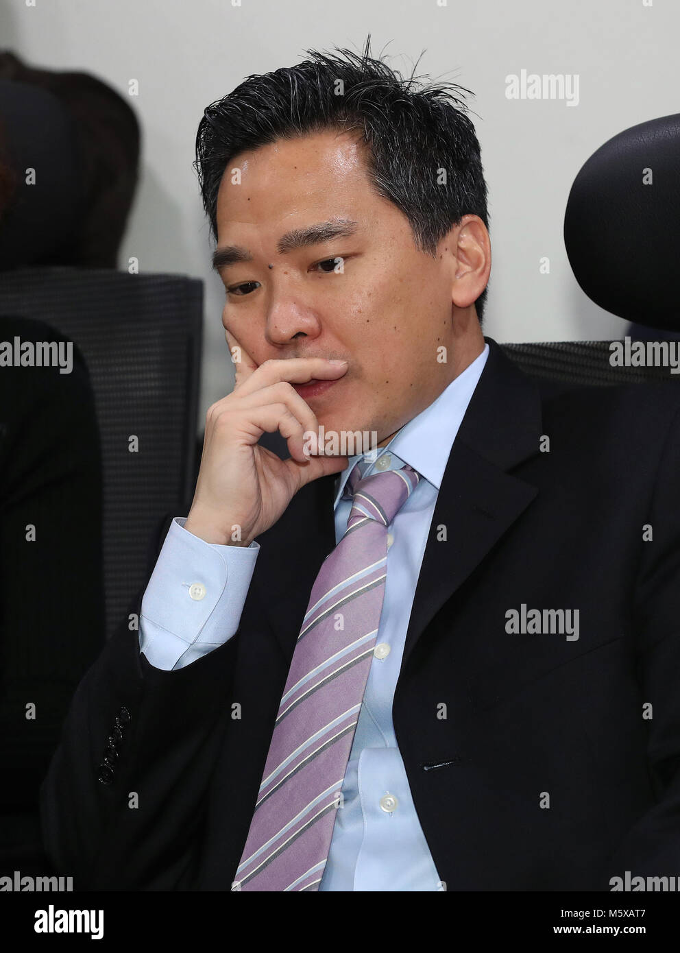 27th Feb, 2018. Bittrex CEO in Seoul Bill Shihara, CEO of the U.S ...