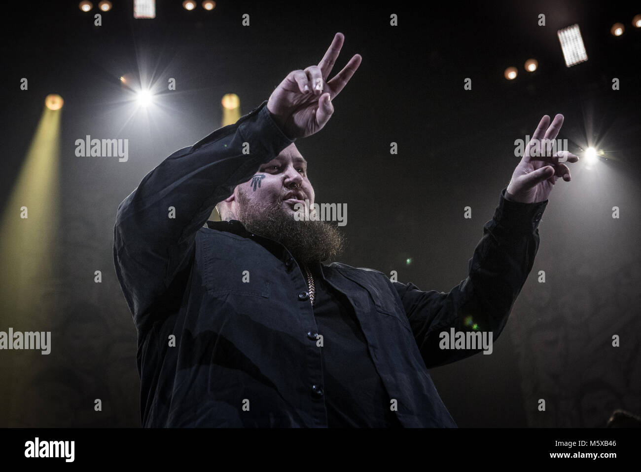 Copenhagen, Denmark. 26th Feb, 2018. The English singer, songwriter and ...