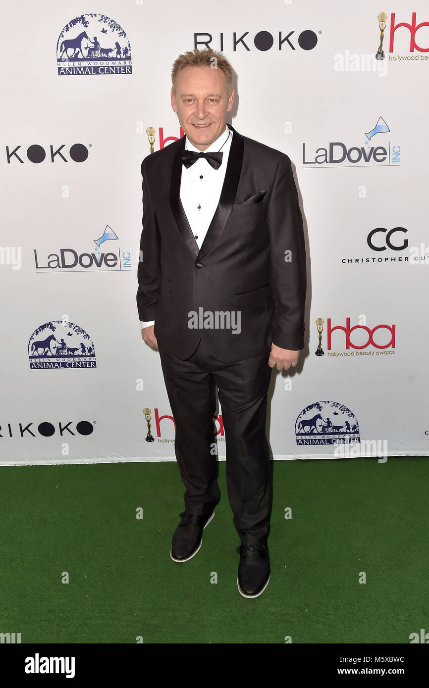 Los Angeles, California. 25th Feb, 2018. Frazer Harrison attends the ...