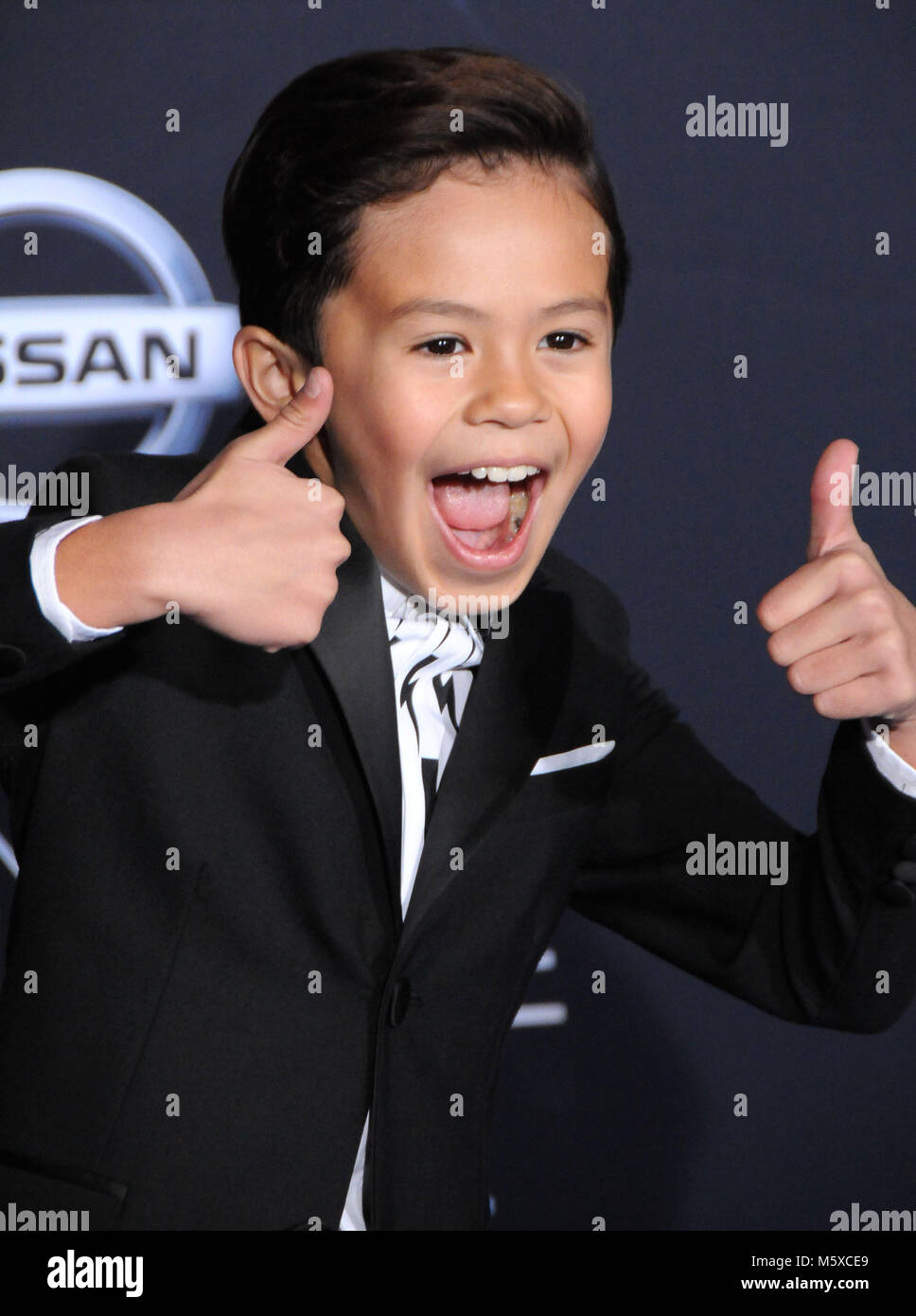 Los Angeles, USA. 26th Feb, 2018. Actor Deric McCabe attends the World ...