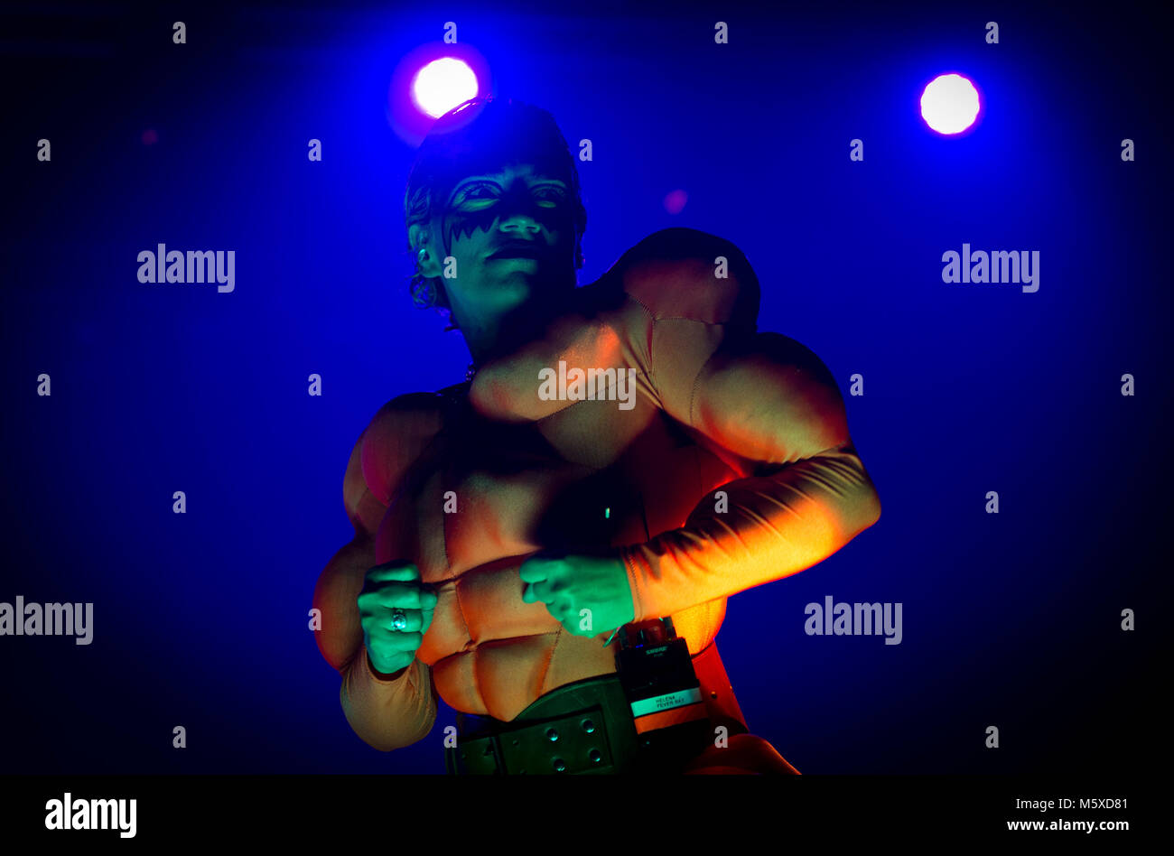 Karin Elisabeth Dreijer Andersson AKA Fever Ray performs on stage in ...