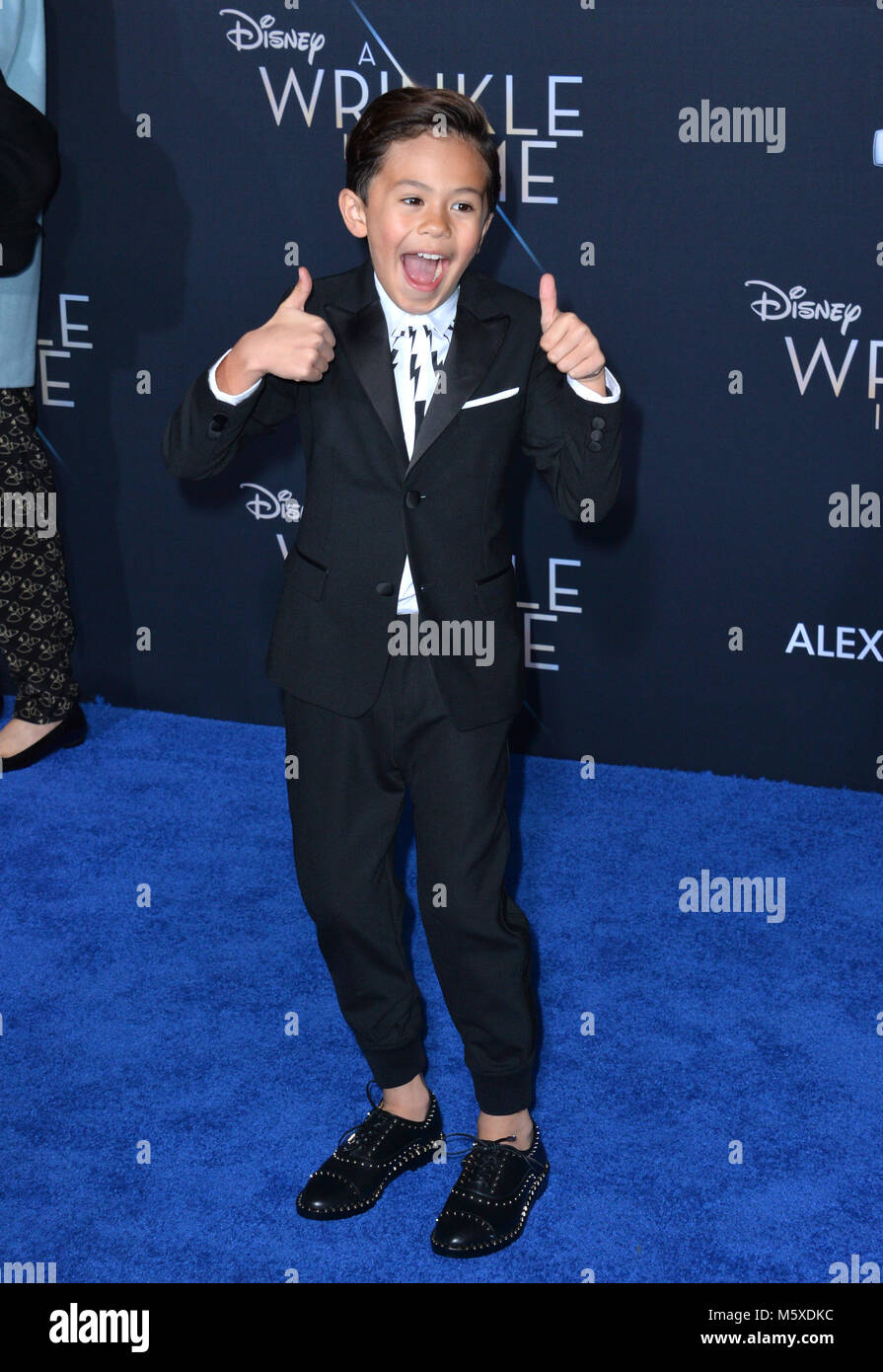 Los Angeles, USA. 26th Feb, 2018. Deric McCabe at the premiere for "A ...