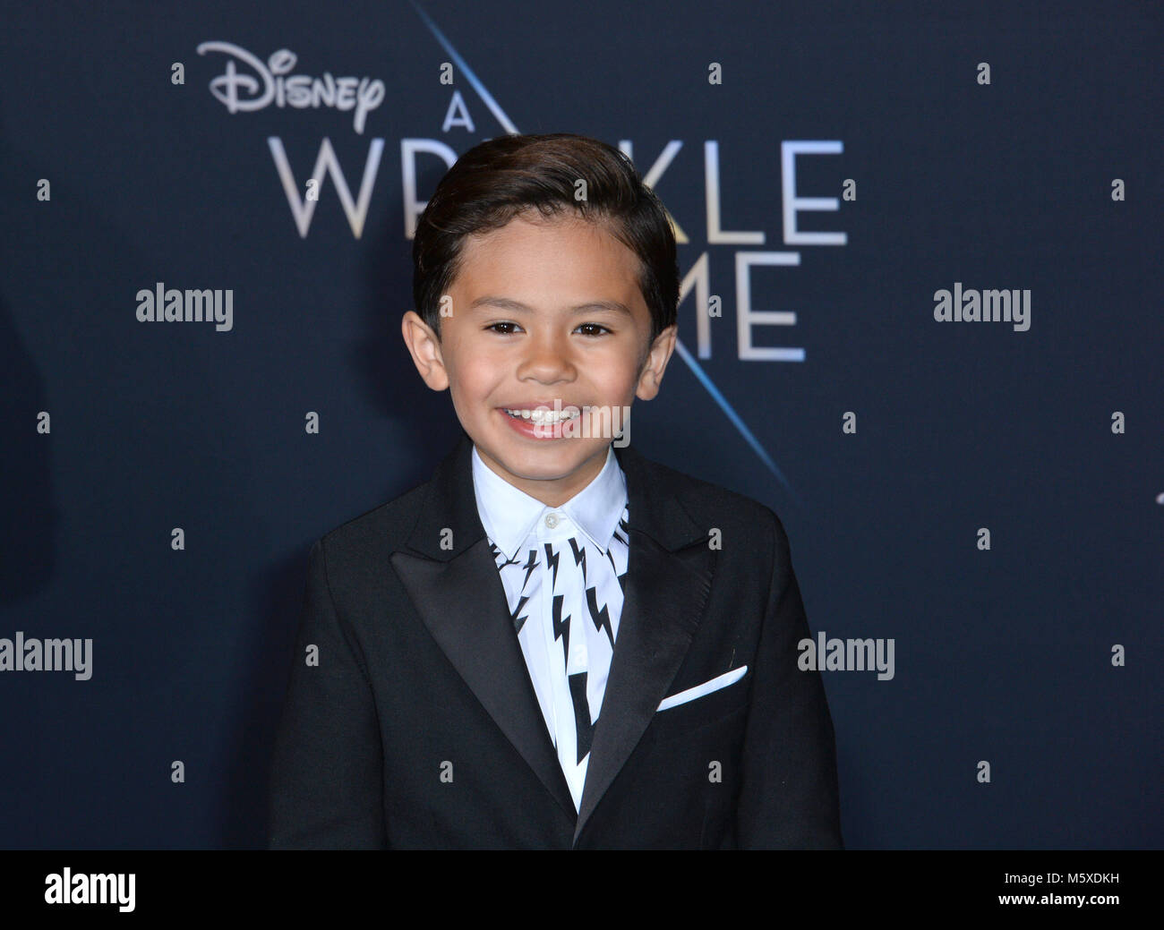 Los Angeles, USA. 26th Feb, 2018. Deric McCabe at the premiere for "A ...