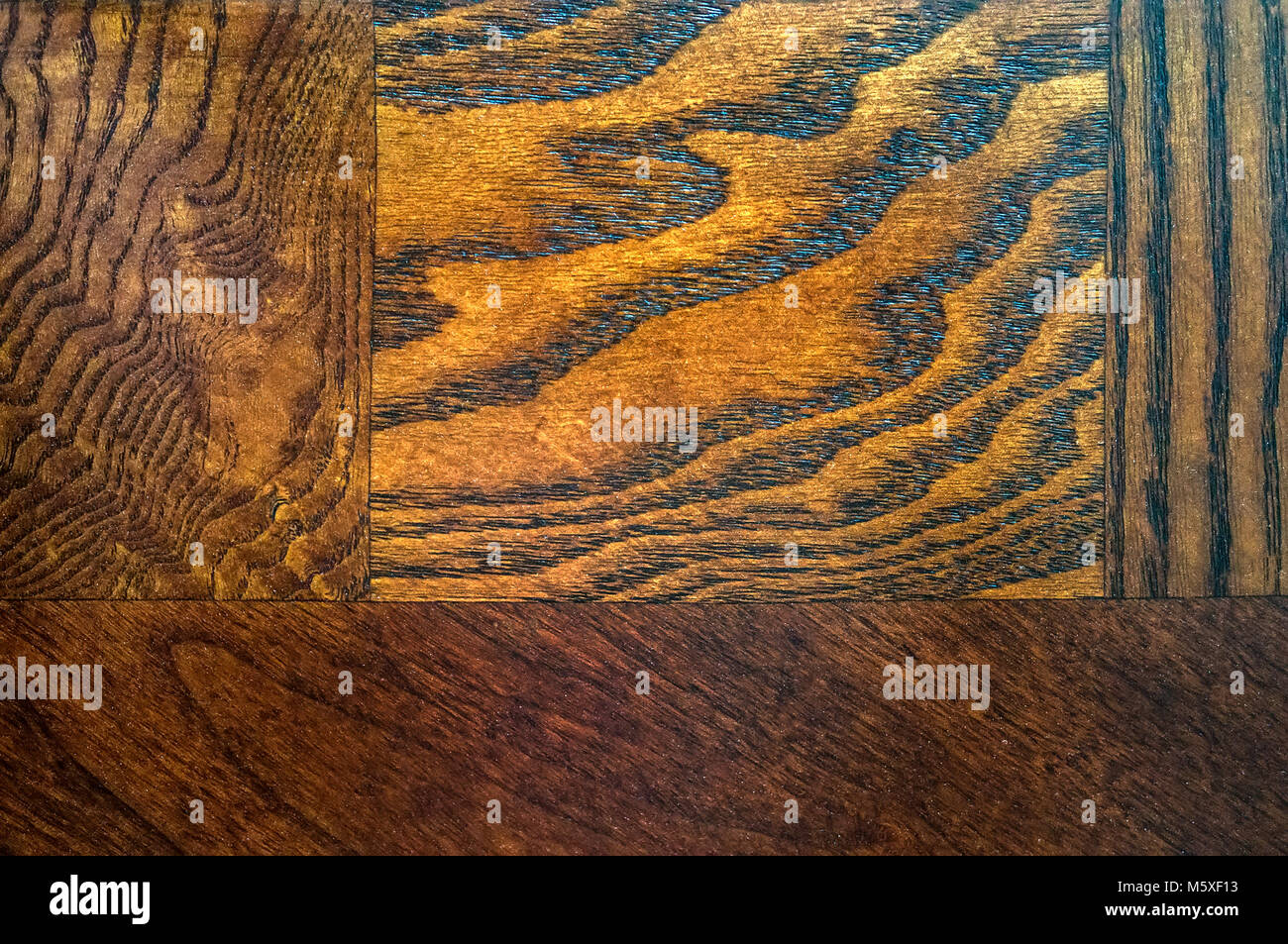 Elegant unusual texture of old wood in the product of panels Stock ...