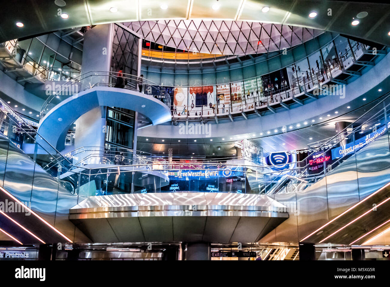 Fulton street subway station entrance hi-res stock photography and ...