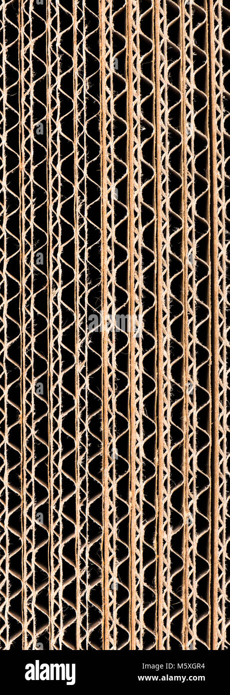 Corrugated cardboard background Stock Photo - Alamy
