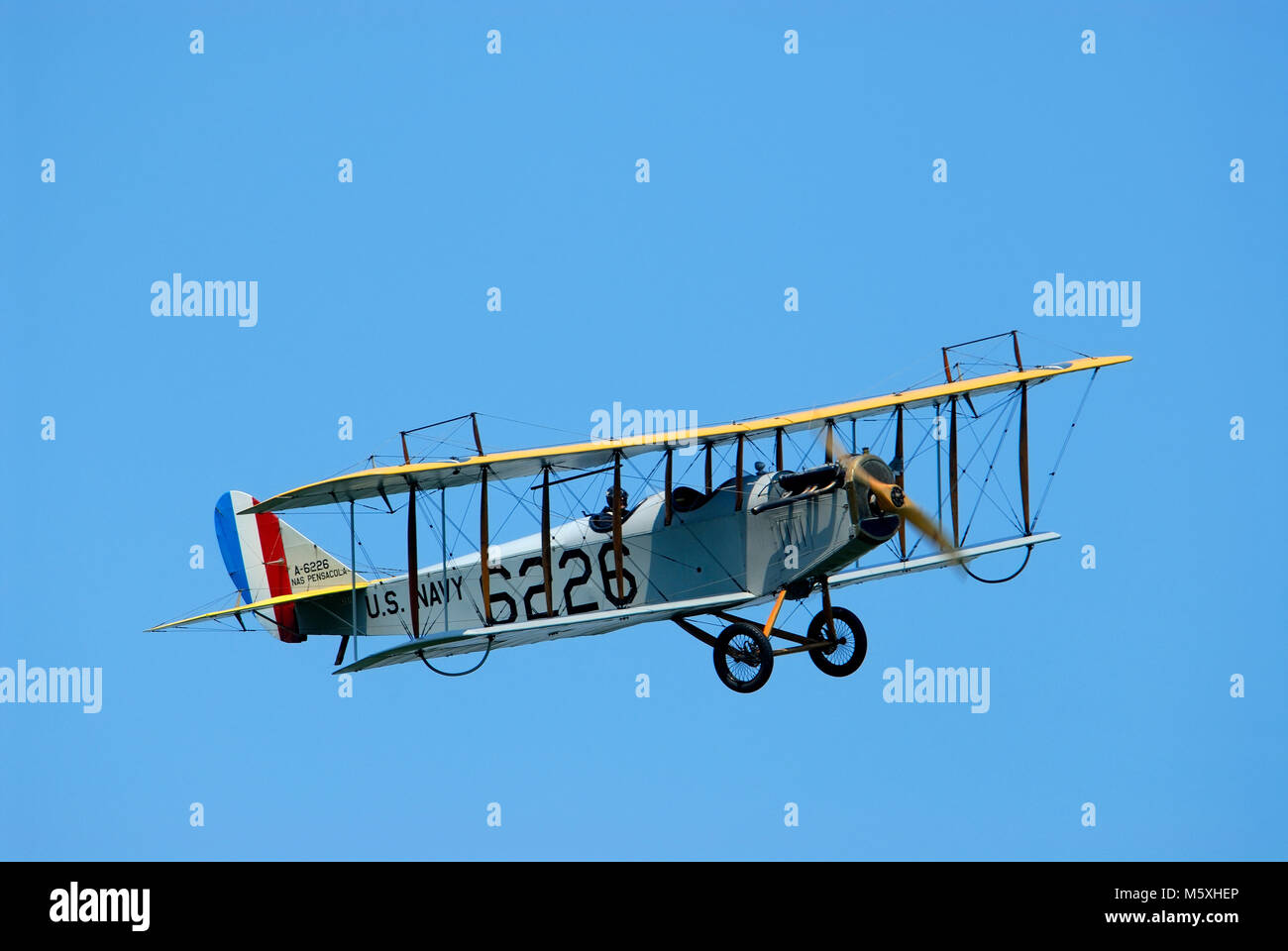 Aerodrome Air Show pilot perform a show Stock Photo - Alamy