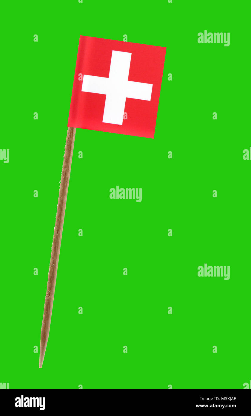 Toothpick flag switzerland hi-res stock photography and images - Alamy