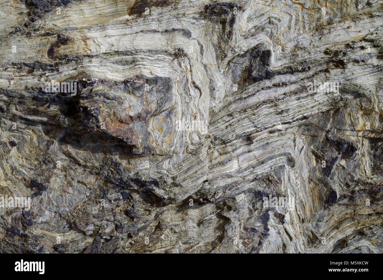 Contorted strata hi-res stock photography and images - Alamy