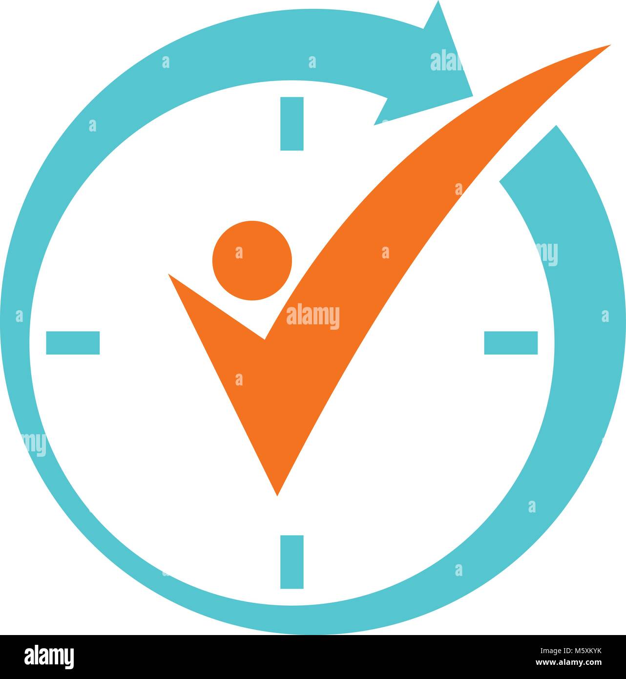 Time Management Logo Design Template Vector Stock Vector Image & Art ...