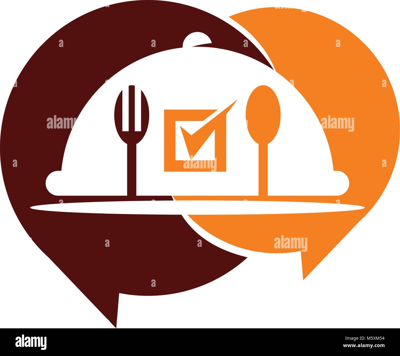 World service restaurant Stock Vector Images - Alamy