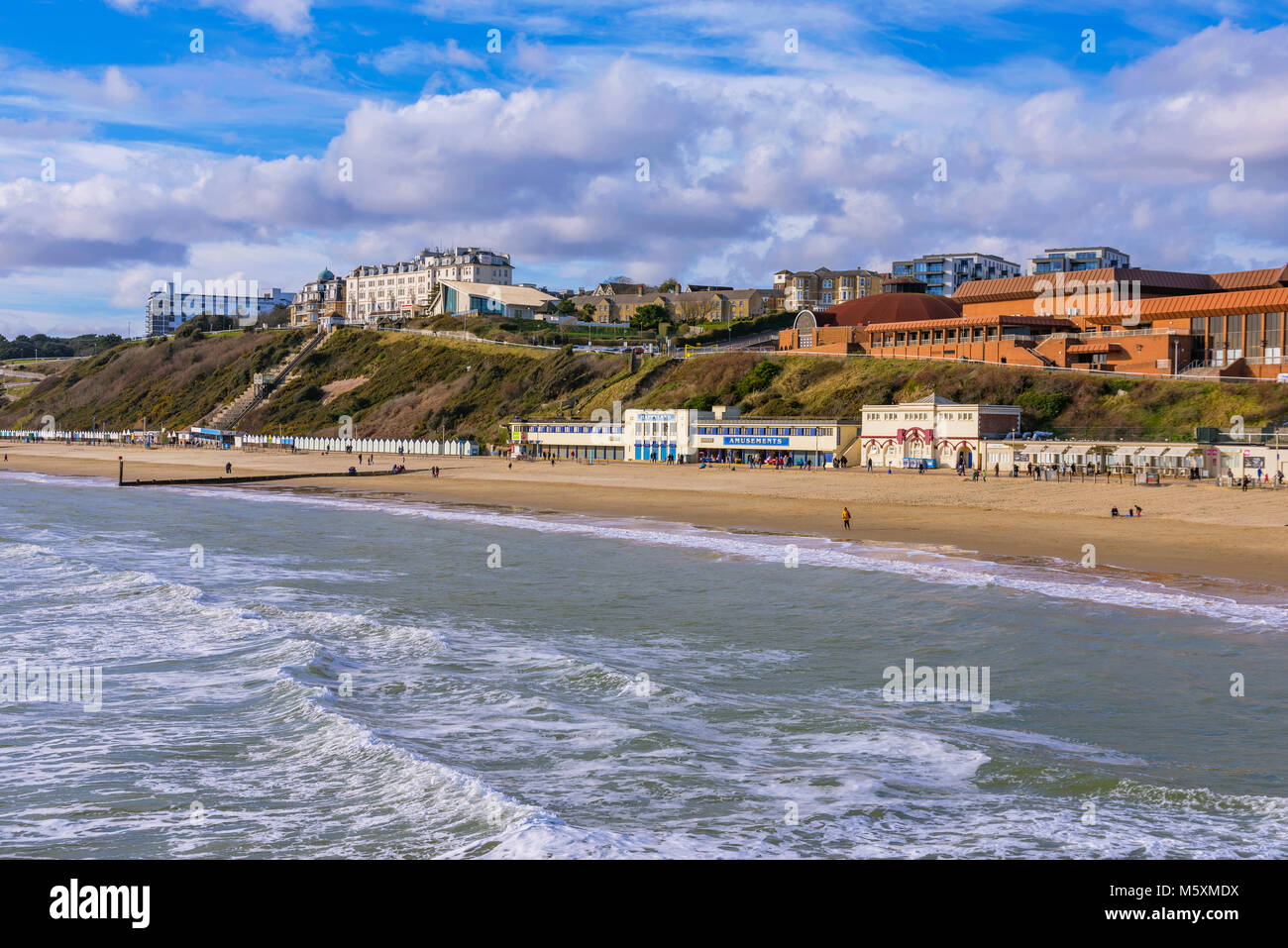 Bournemouth aerial view hi-res stock photography and images - Alamy