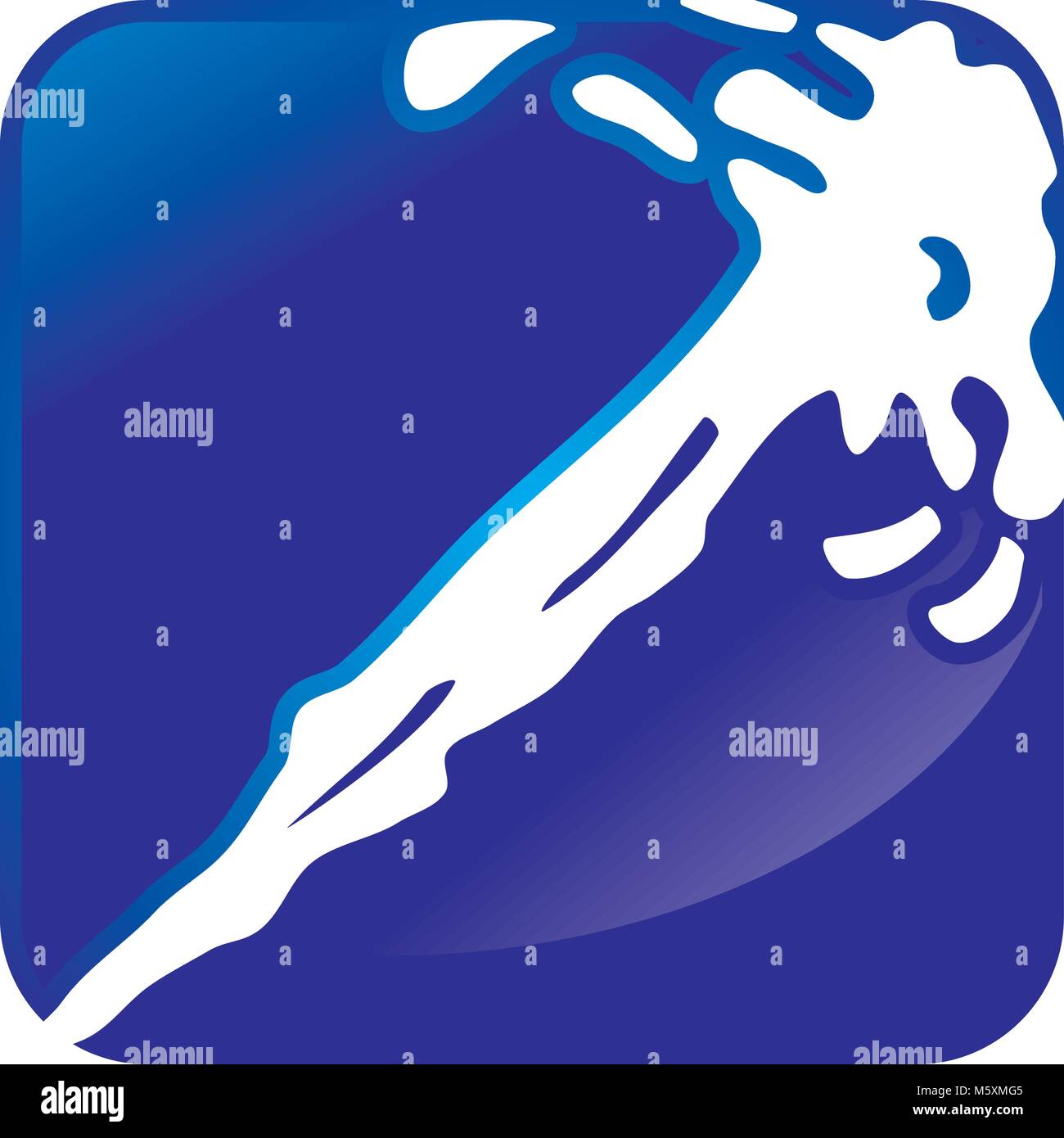 Water Splash Logo Design Template Vector Stock Vector Image & Art - Alamy