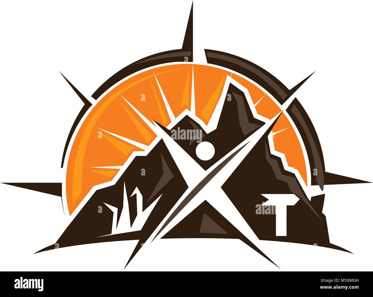 Wildlife exploration Logo Design Template Vector Stock Vector Image ...