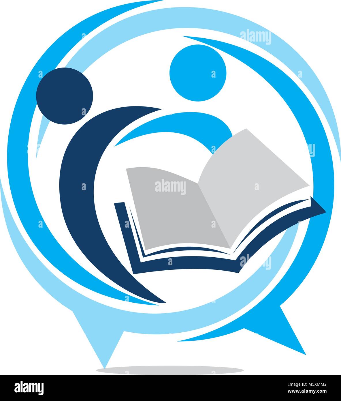Education Sharing Logo Design Template Vector Stock Vector Image & Art ...