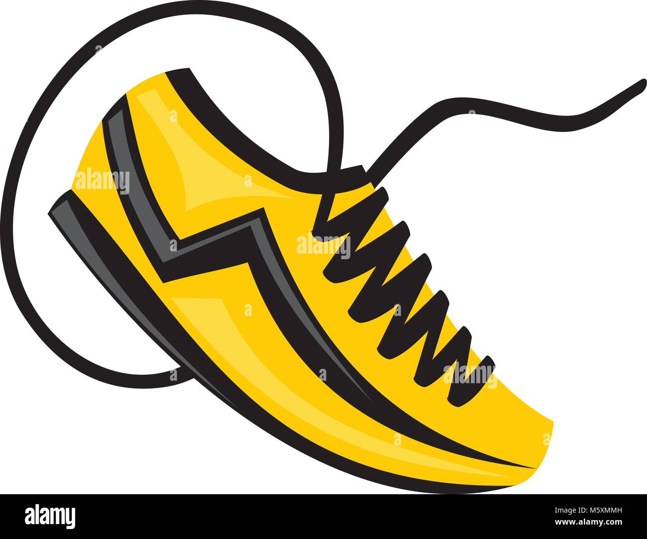 Sport Shoes Icon Stock Vector Image & Art - Alamy