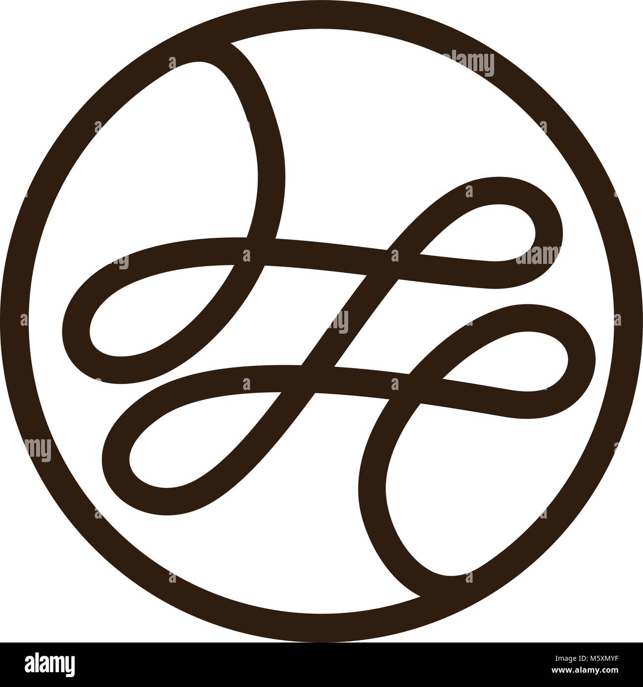 Tailor Thread Logo Design Template Vector Stock Vector Image & Art - Alamy