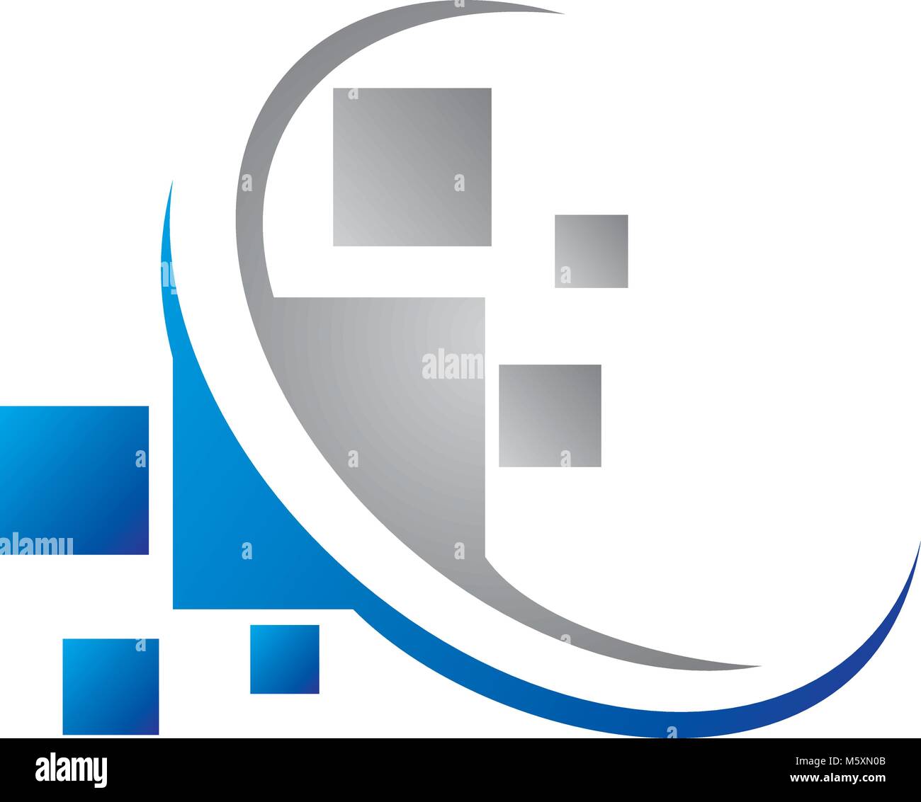 Digital Technology Logo Design Template Vector Stock Vector Image & Art ...