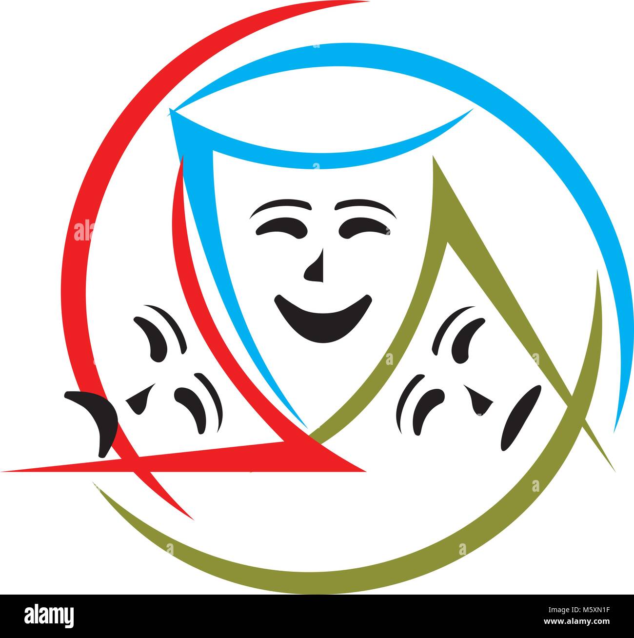 Drama Logo Design Template