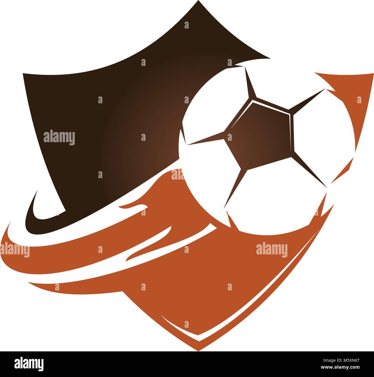 Football gate isolated on Stock Vector Images - Alamy