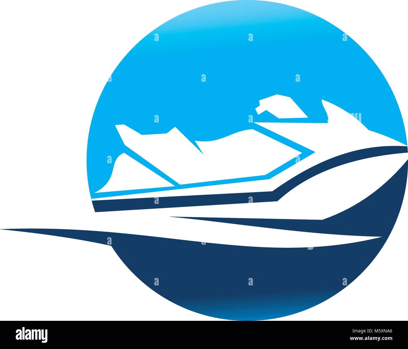 Jet boat splash Stock Vector Images - Alamy