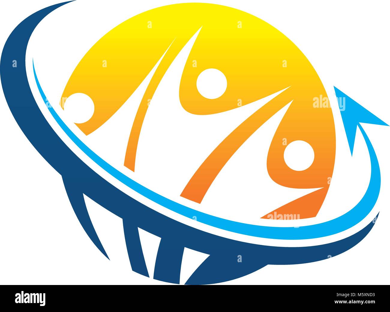 Success Teamwork Logo Design Template Vector Stock Vector Image & Art ...