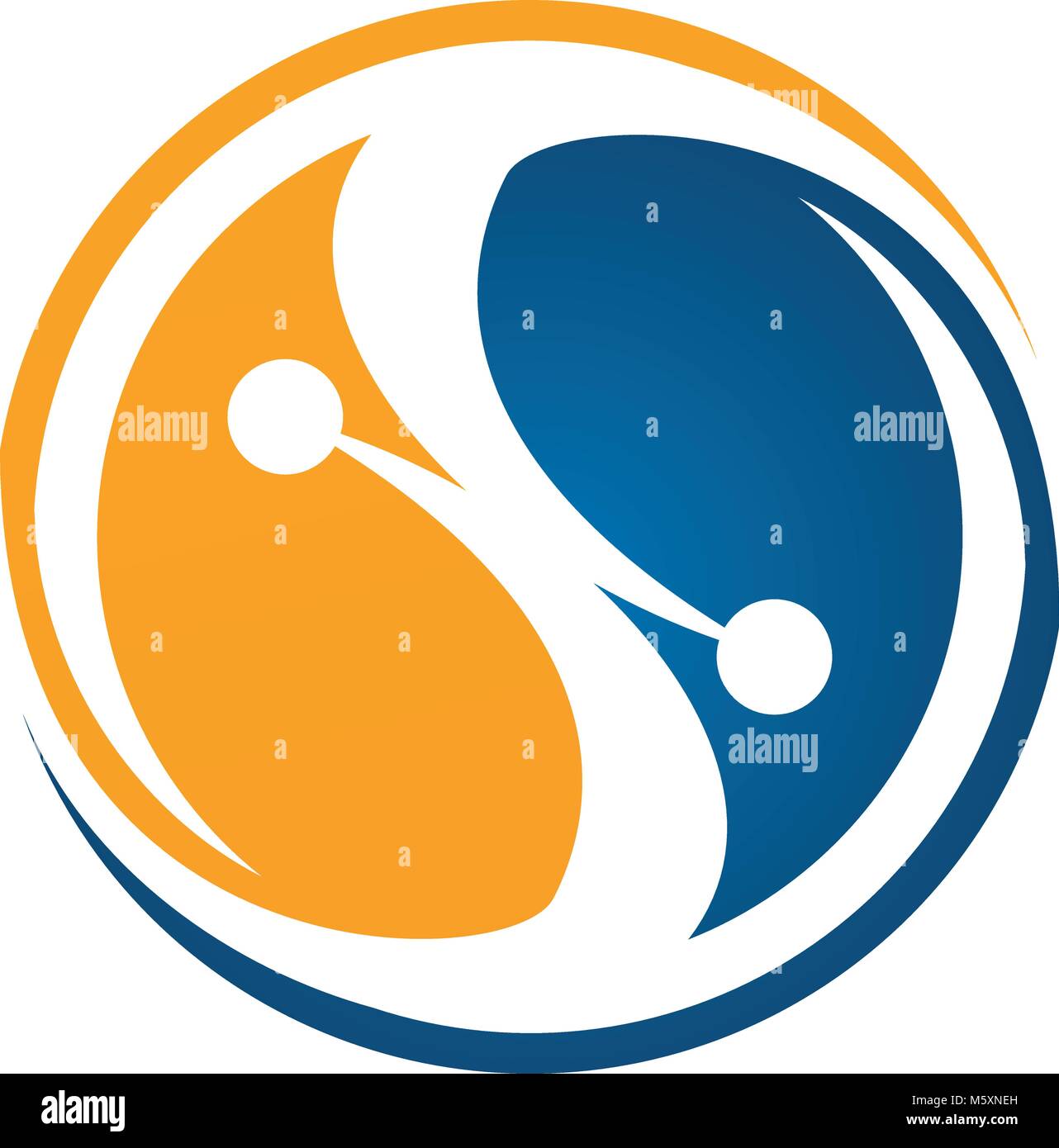 Technology Connection Logo Design Template Vector Stock Vector Image ...