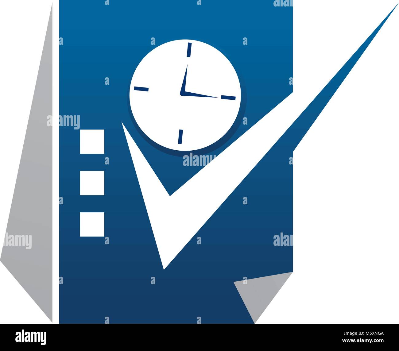 Schedule Logo Design Template Vector Stock Vector Image & Art - Alamy