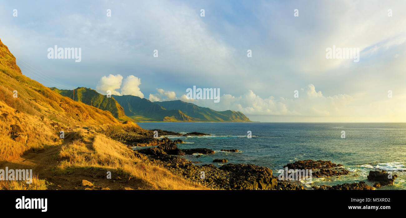 Kaena point State Park in Oahu, Hawaii Stock Photo - Alamy