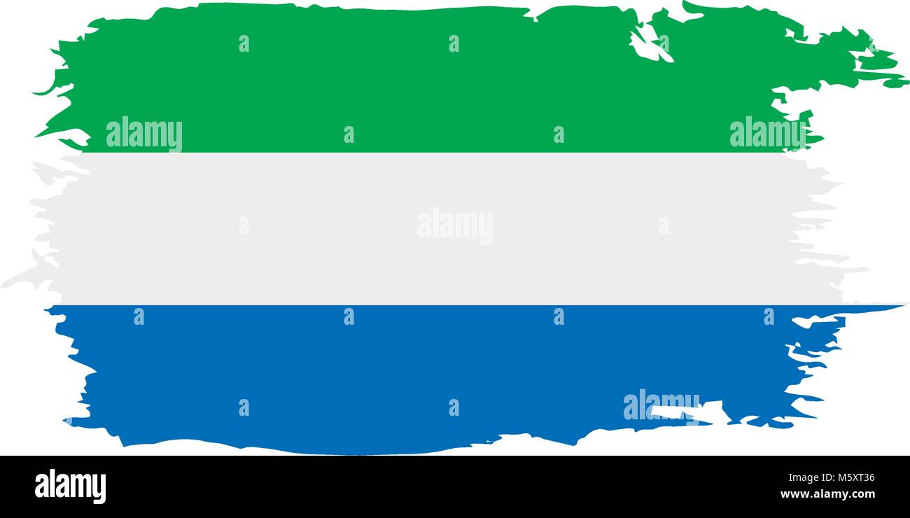 Sierra Leone flag, vector illustration Stock Vector Image & Art - Alamy