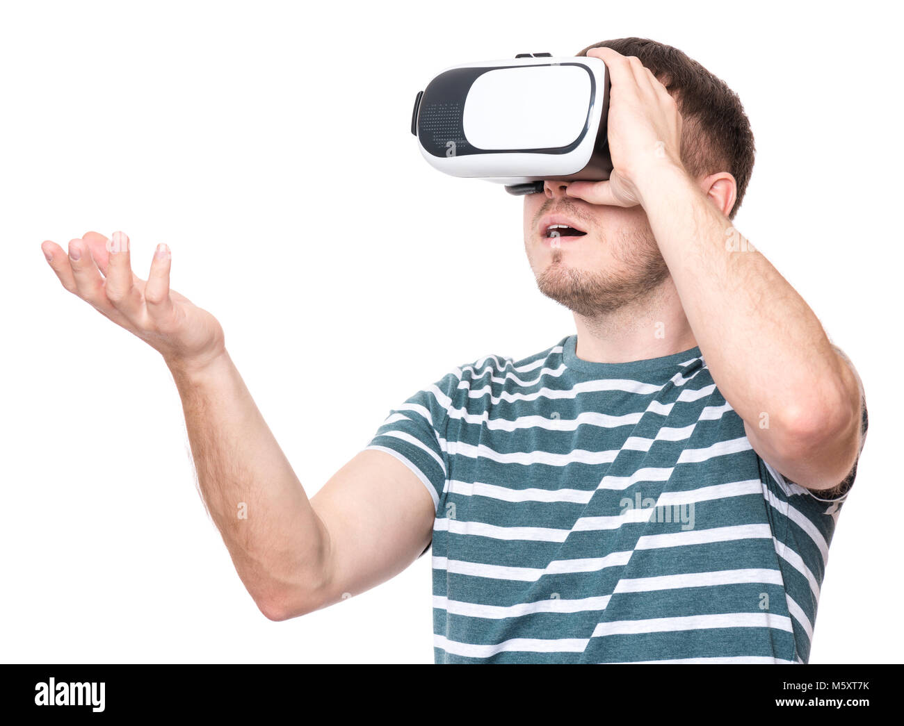 Vr smart glasses wearable device hi-res stock photography and images ...