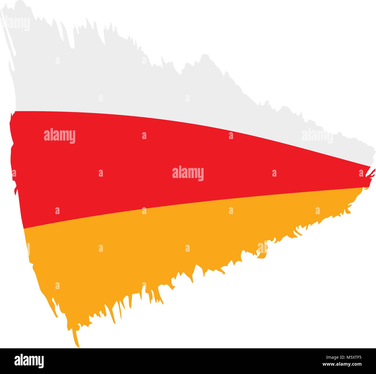 Vector ossetia flag art hi-res stock photography and images - Alamy