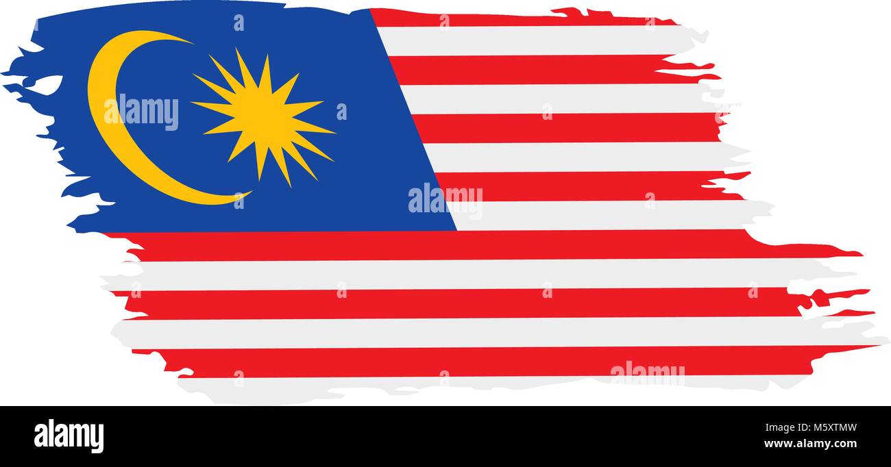 Malaysia flag, vector illustration Stock Vector Image & Art - Alamy