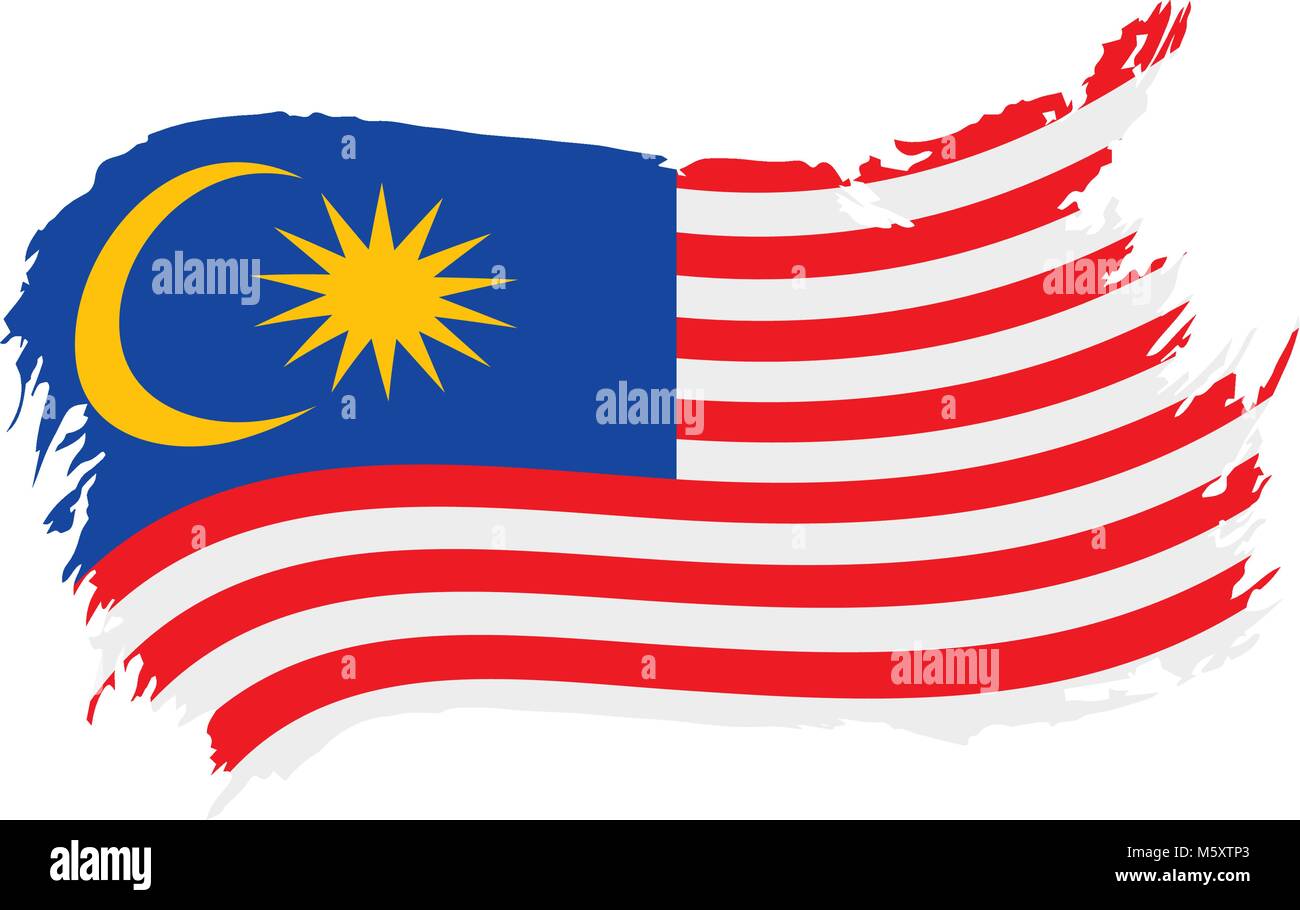 Malaysia flag, vector illustration Stock Vector Image & Art - Alamy