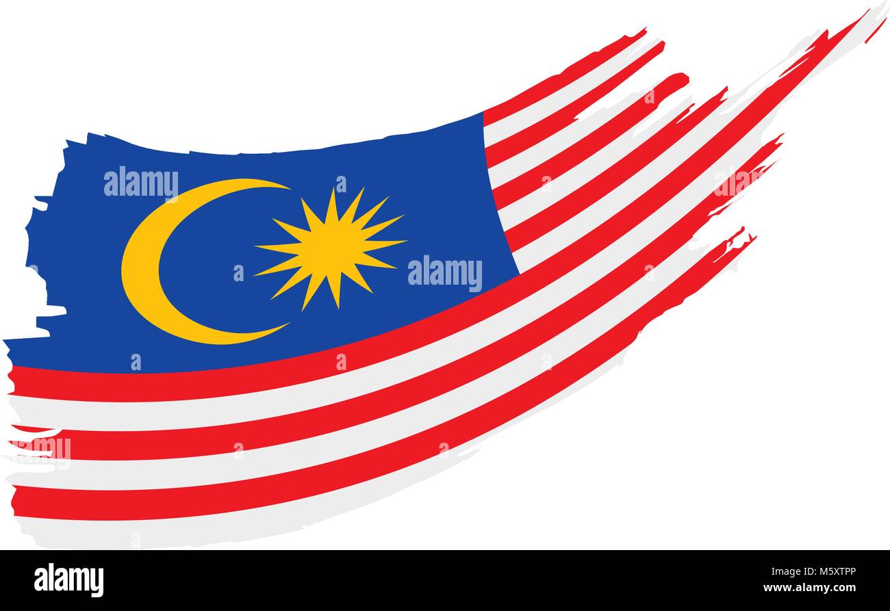 Malaysia flag, vector illustration Stock Vector Image & Art - Alamy