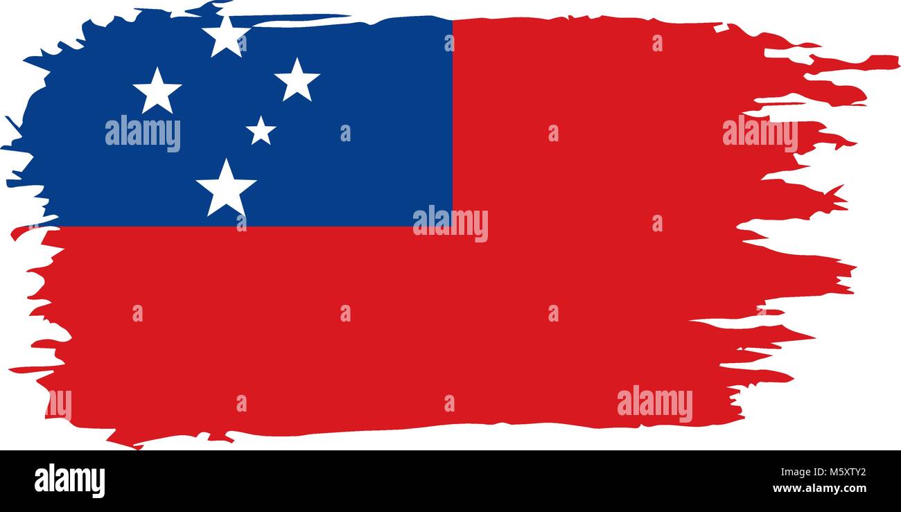 Samoa flag, vector illustration Stock Vector Image & Art - Alamy