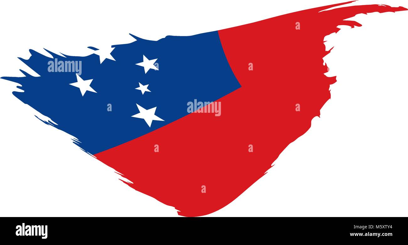 Samoa flag, vector illustration Stock Vector Image & Art - Alamy