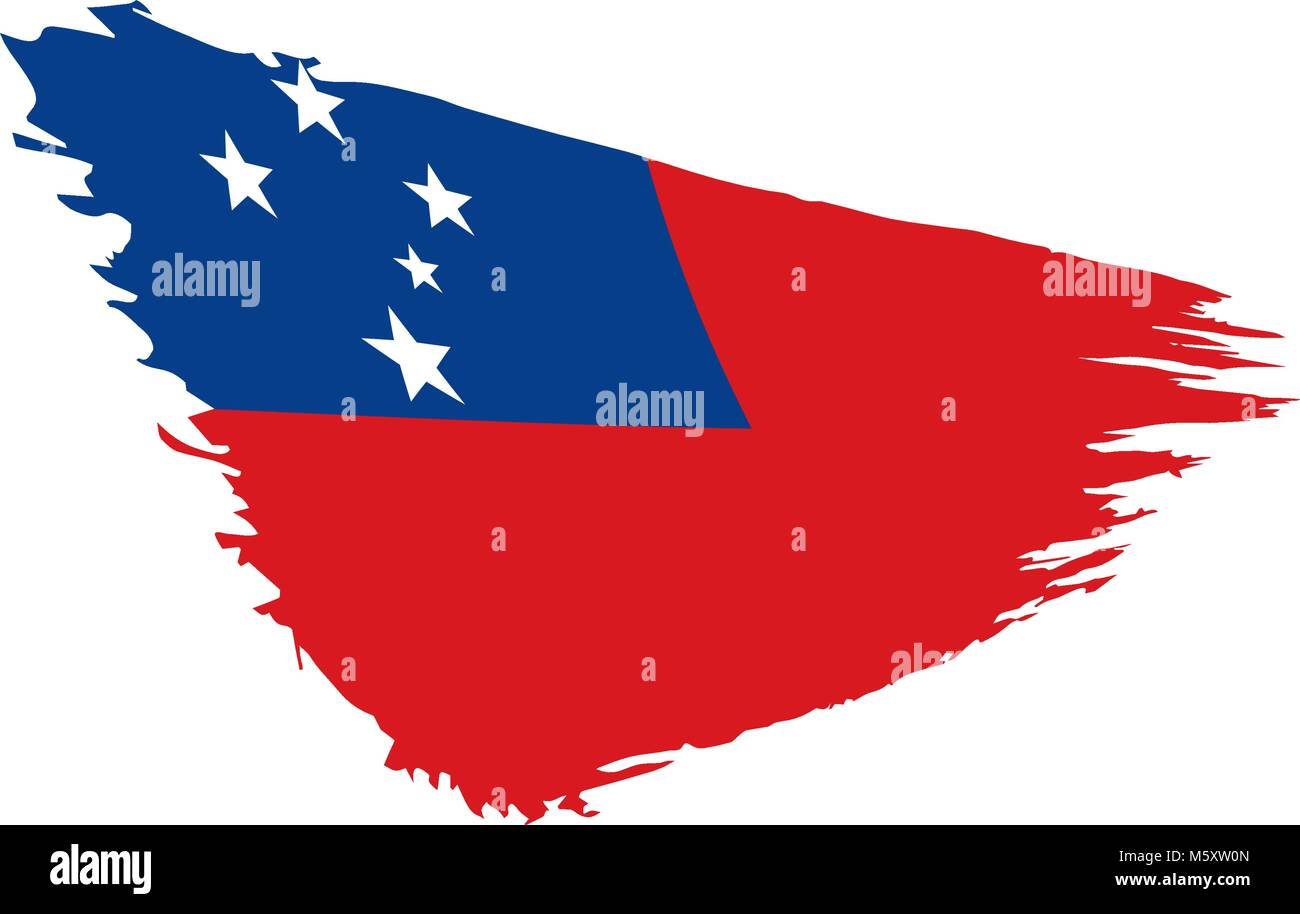 Samoa flag, vector illustration Stock Vector Image & Art - Alamy