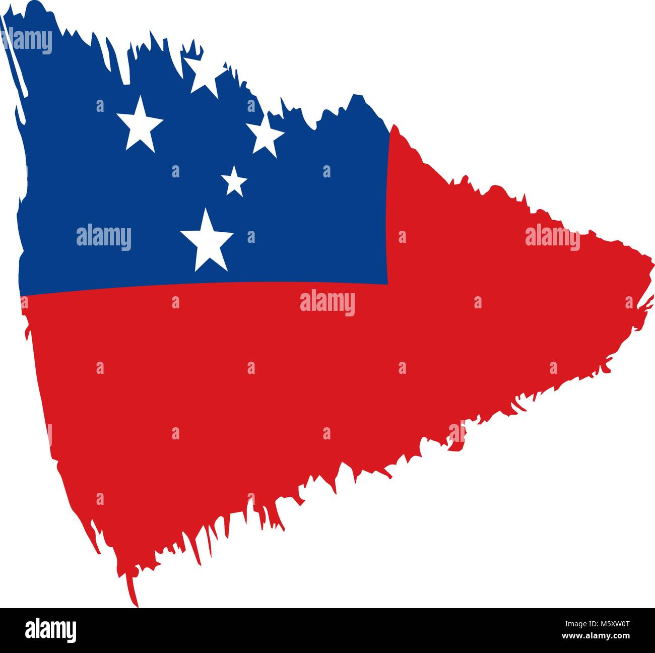 Samoa flag, vector illustration Stock Vector Image & Art - Alamy