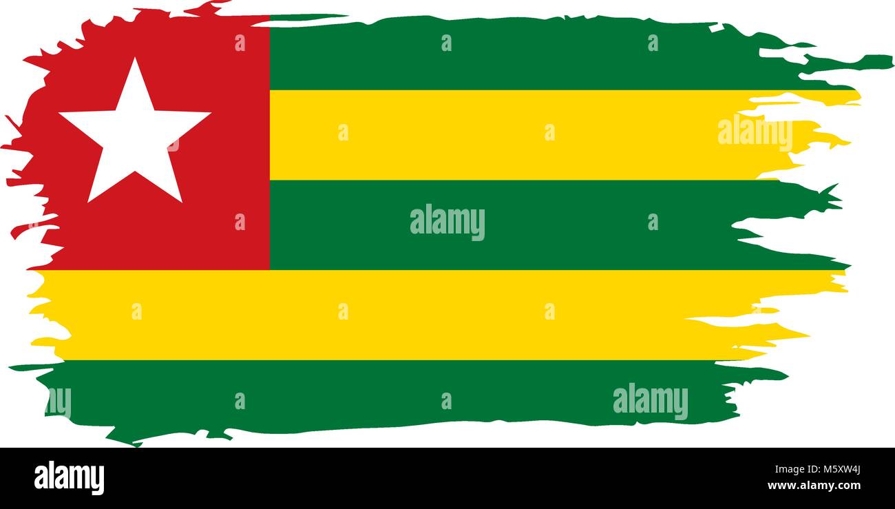 Togo brush stroke Stock Vector Images - Alamy