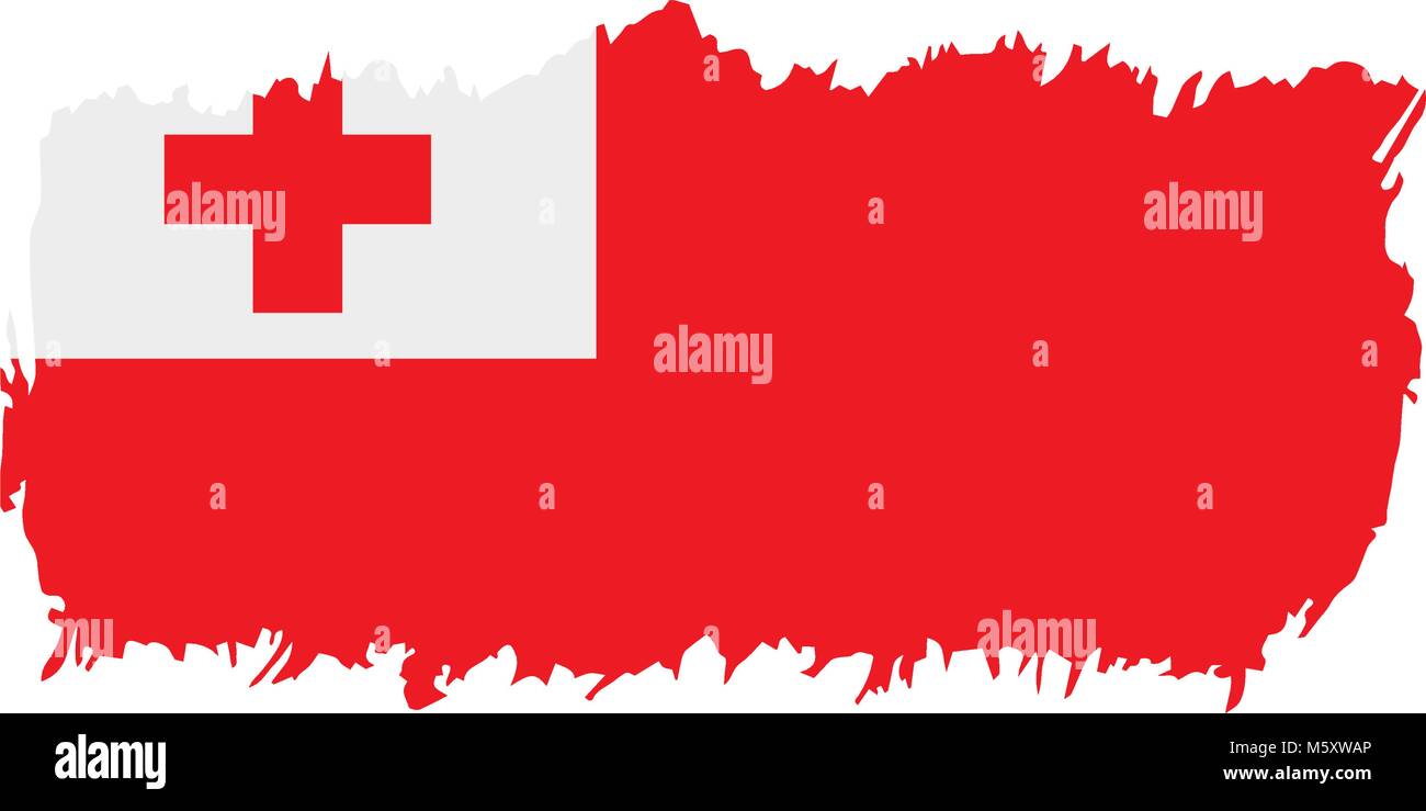 Tonga flag, vector illustration Stock Vector Image & Art - Alamy
