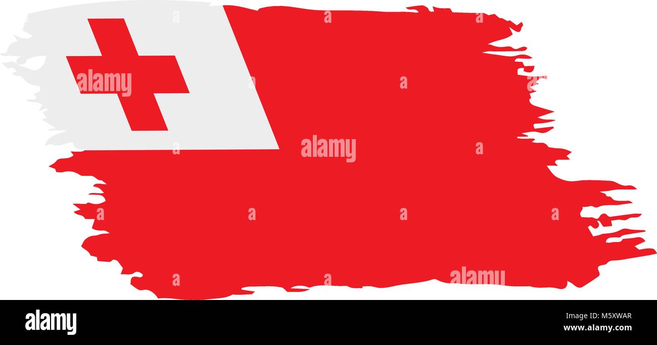Tonga flag, vector illustration Stock Vector Image & Art - Alamy