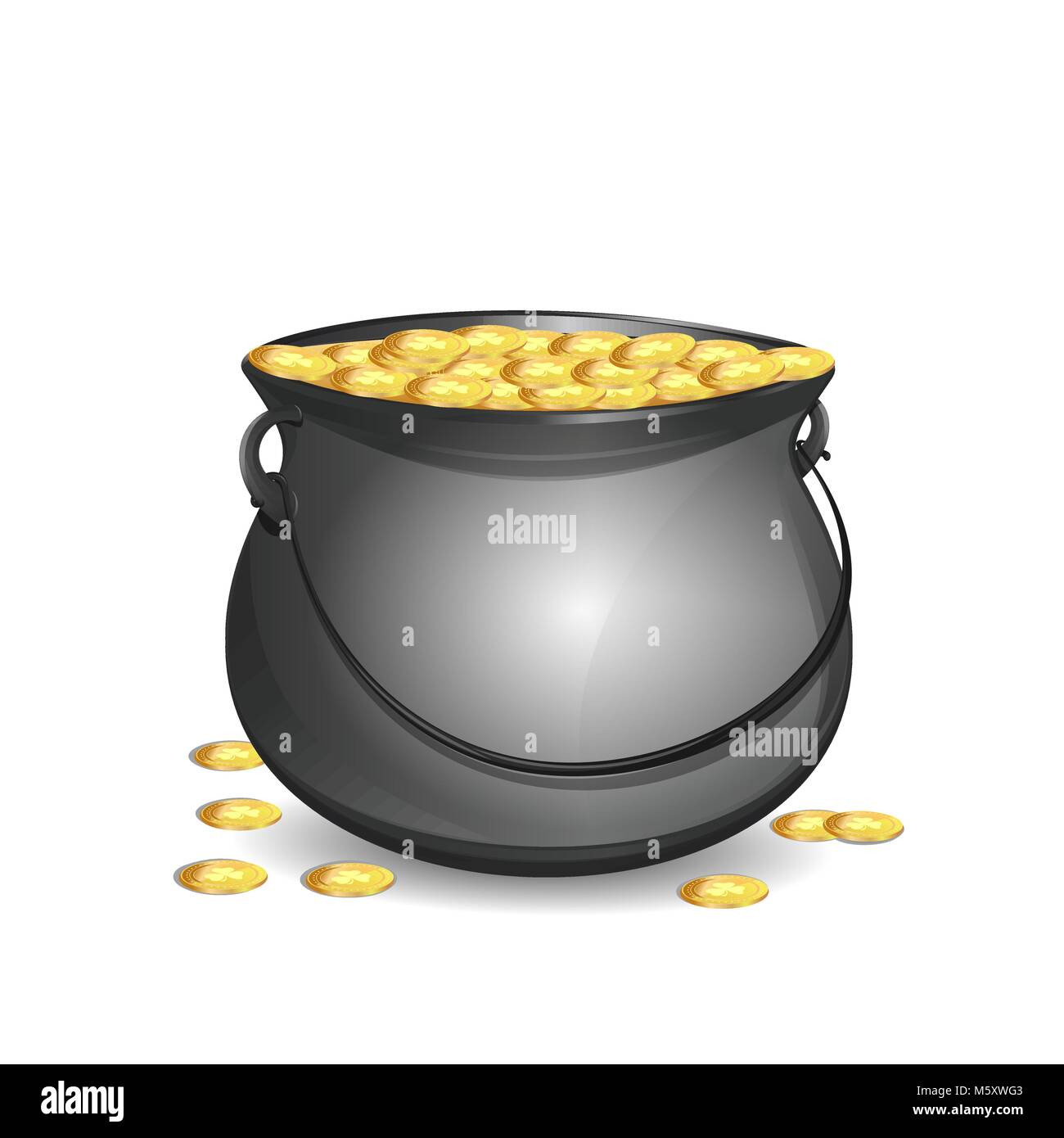 Big cauldron Stock Vector Images - Alamy