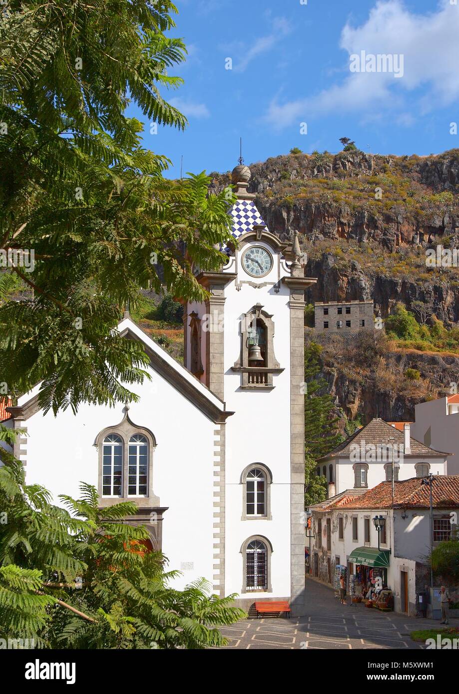 catholic church, Funchal, Madeira, Portugal Stock Photo - Alamy