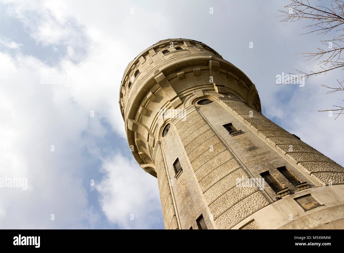 Old water tower in Budapest, Hungary Stock Photo - Alamy