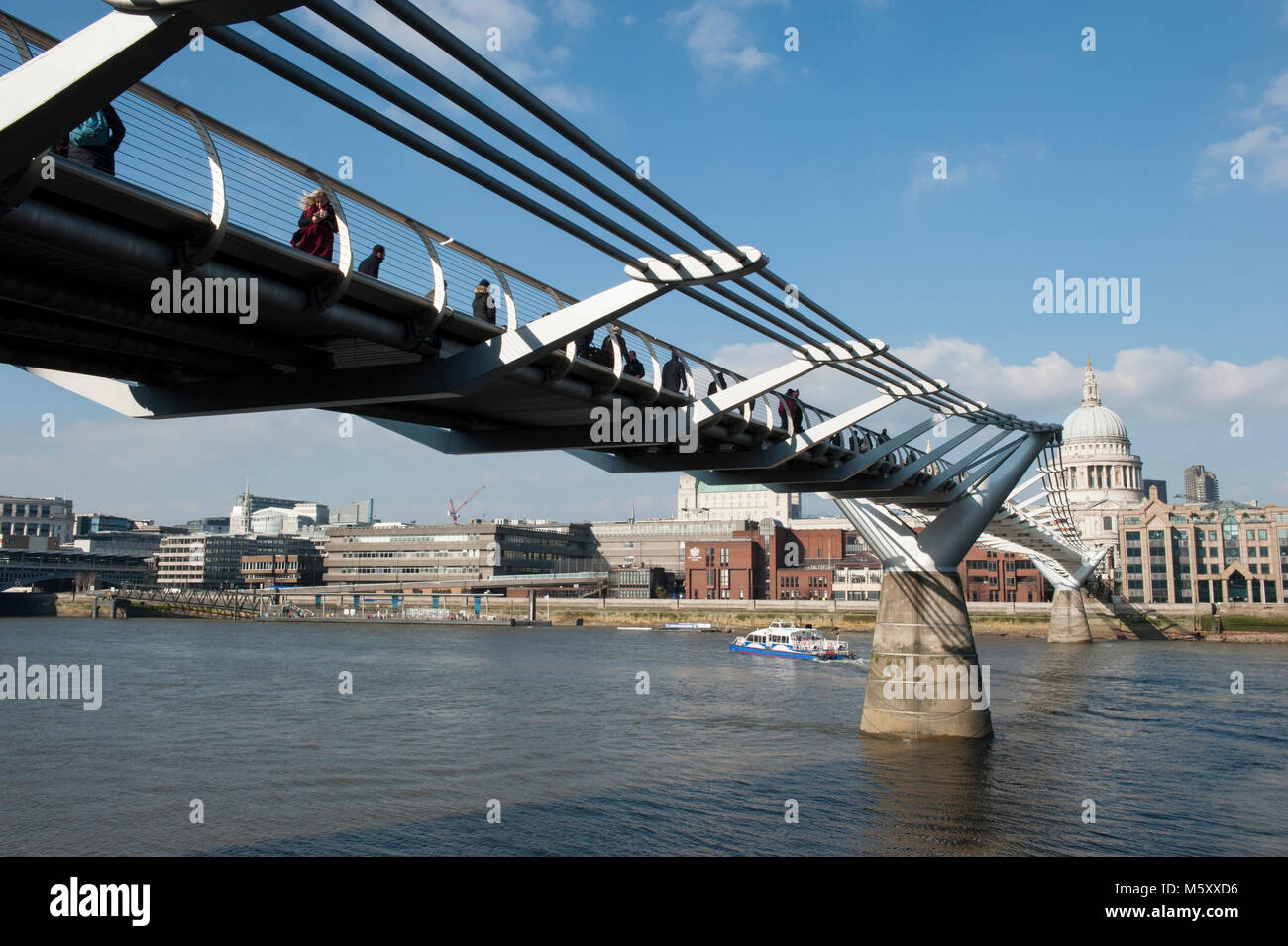 Walk to school bridge hi-res stock photography and images - Alamy