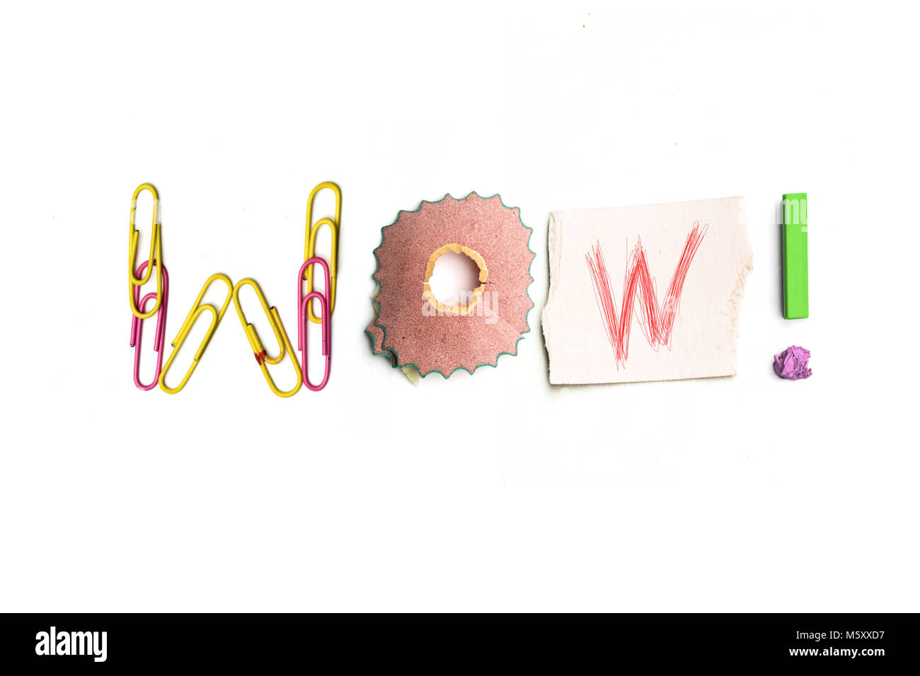 The word wow hi-res stock photography and images - Alamy