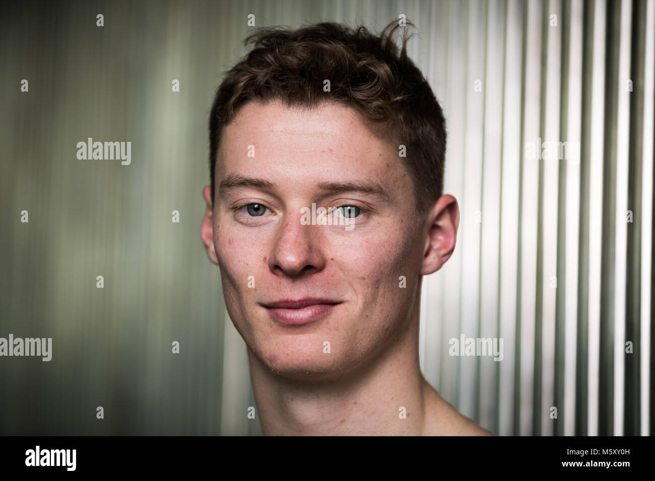 Cambridge's Rob Hurn during the Boat Race crew announcement and weigh ...
